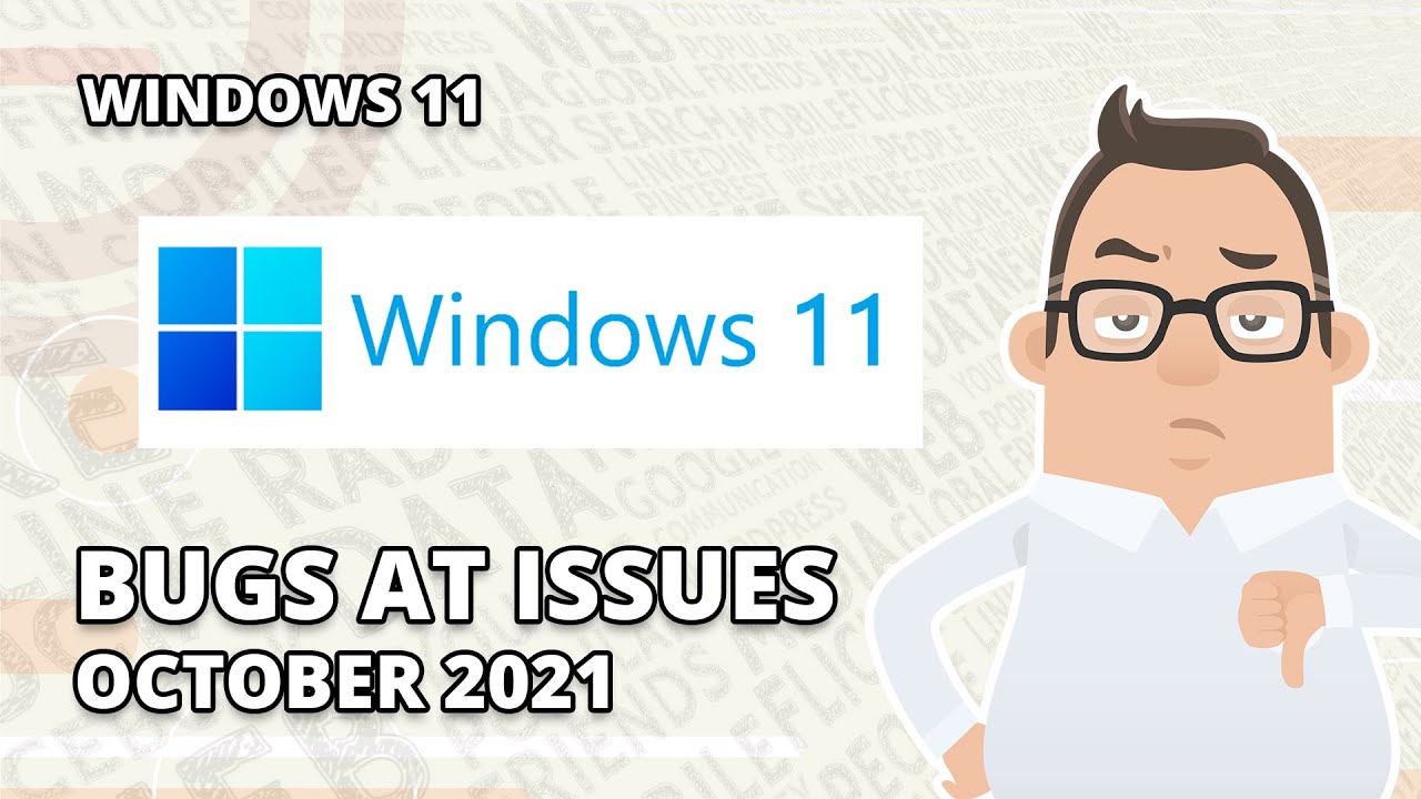 Windows 11 Bugs & Issues - October 2021 - VTuber Reaction (Filipino/Tagalog) - YouTube