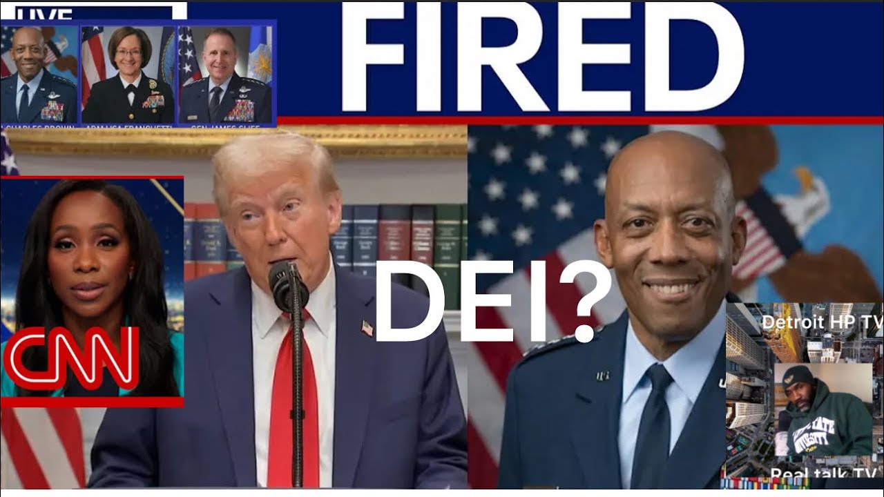 Trump fires Black General from Joint Chiefs of Staff, Abby Phillips CNN ...