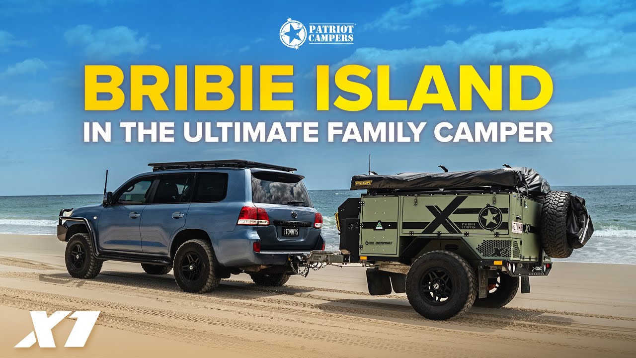 Bribie Island In The Ultimate Family Camper | Patriot Campers X1 - YouTube