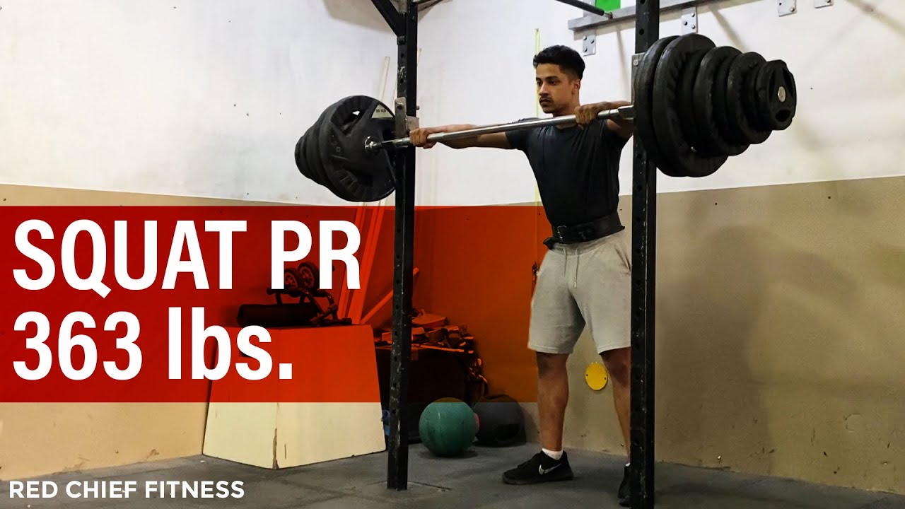 Leg Day The Best Day | Back Squat PR 363 lbs - YouTube