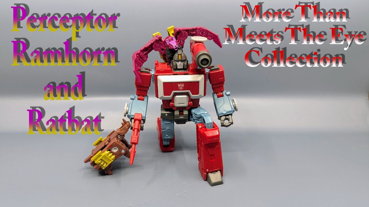 Chuck's Reviews Transformers MTMTE Collection Perceptor Ramhorn and ...
