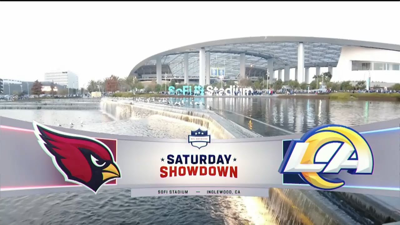 NFL Network Saturday Showdown intro | ARZ@LAR | 12/28/2024 - YouTube