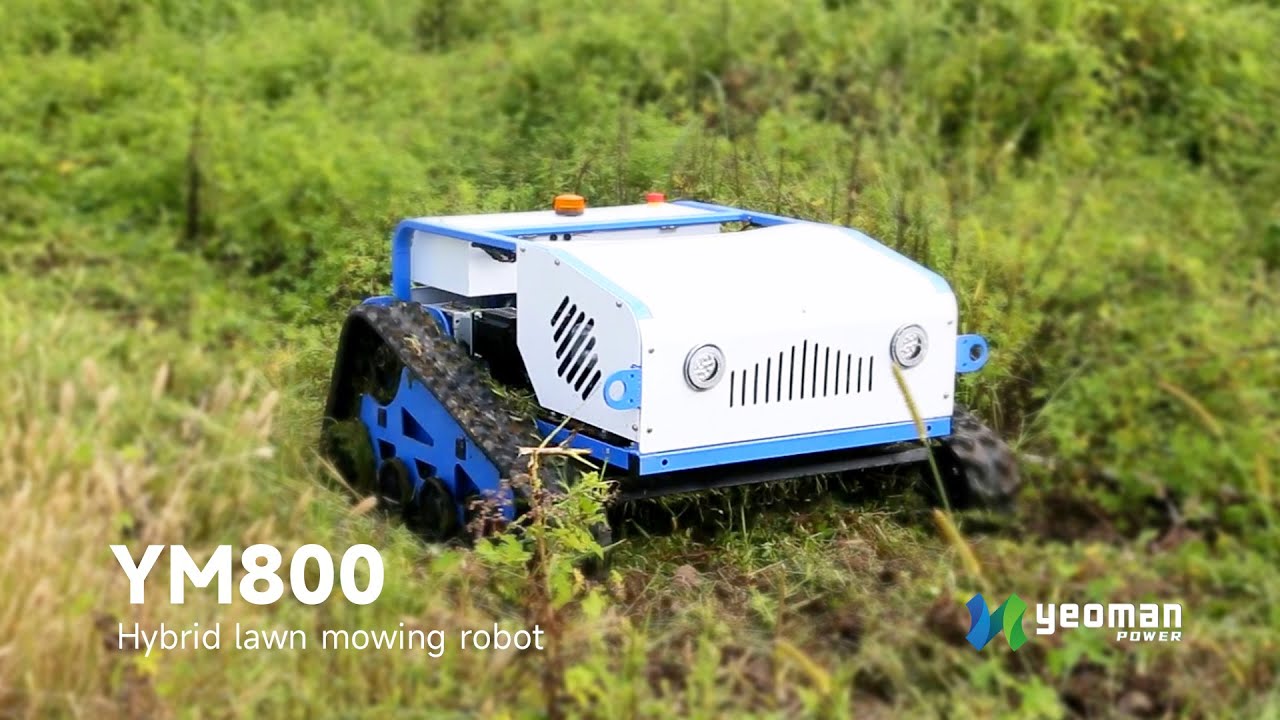Yeoman RC Lawn Mower YM800 Pro - YouTube