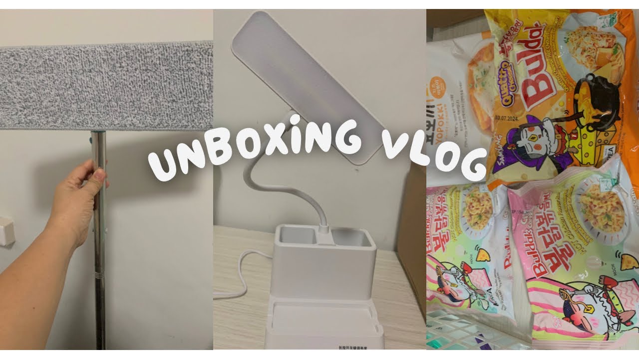 Unboxing vlog | Gammy Bar Vlogs - YouTube
