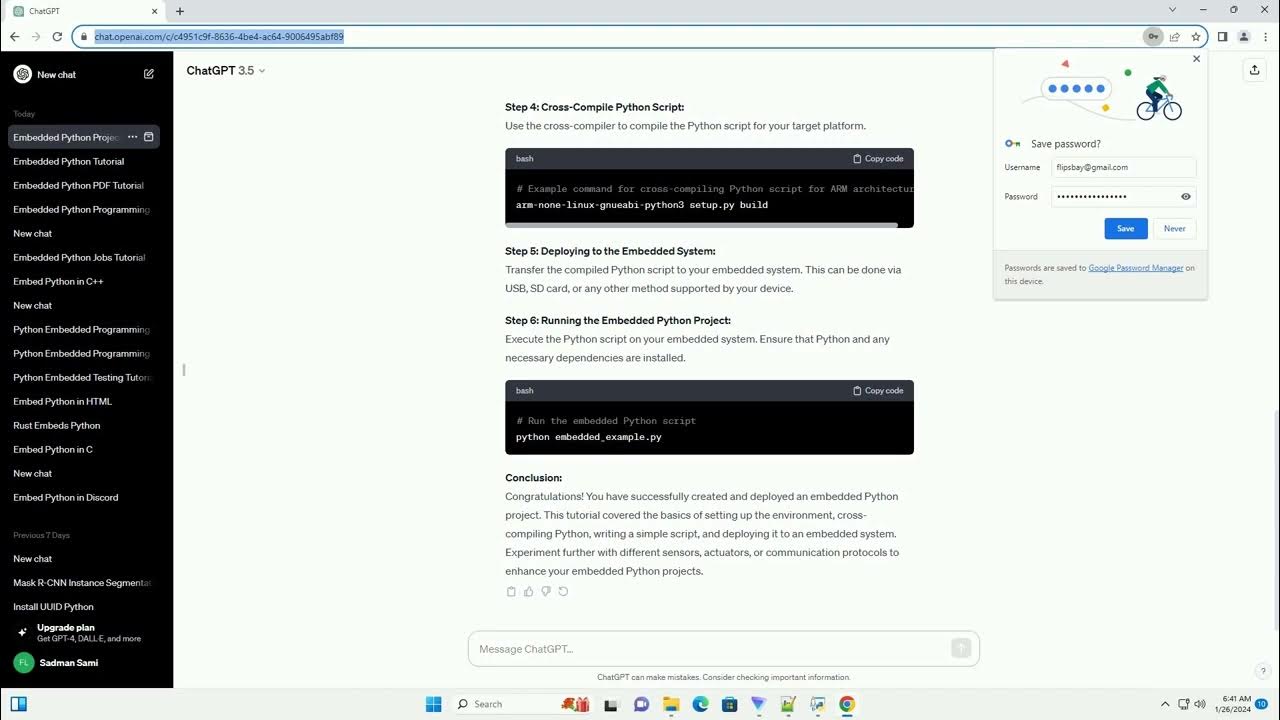 embedded python projects - YouTube