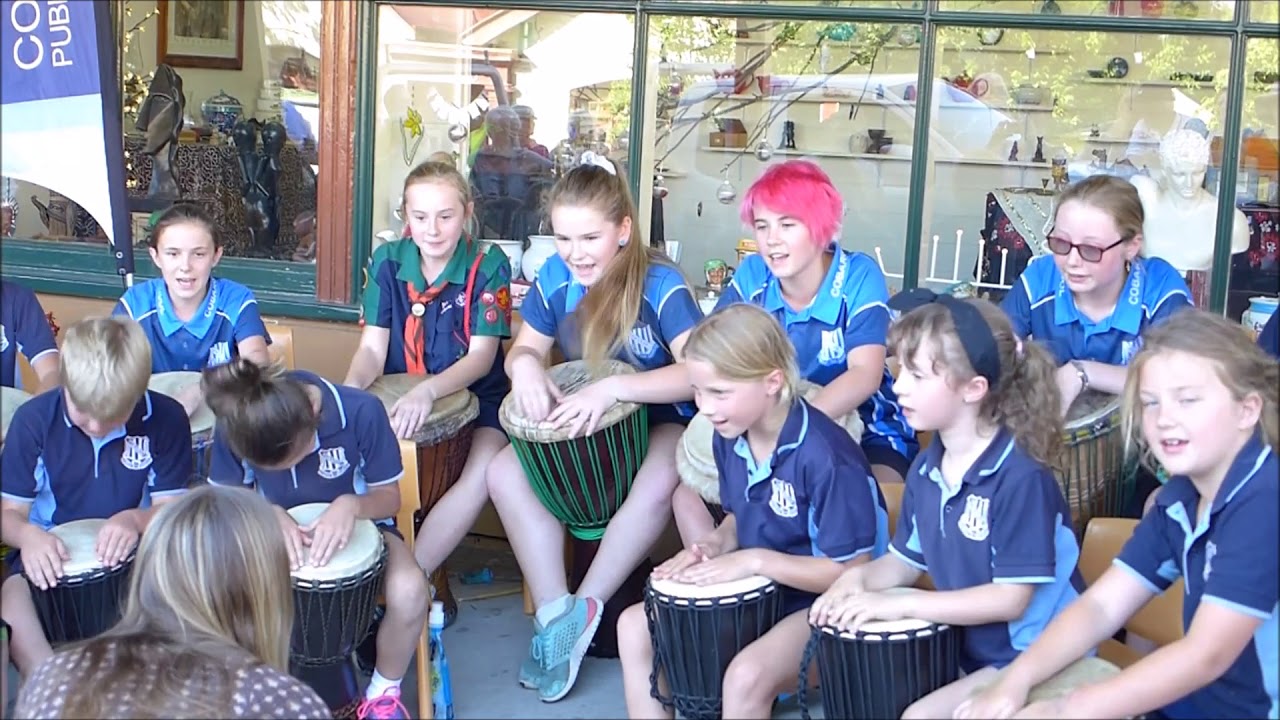 Cobargo Public School - Light Up Cobargo 2018 - Drumming Performance ...