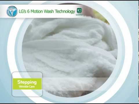 Stepping Motion Wash Technology for Washing Machines - LG - YouTube
