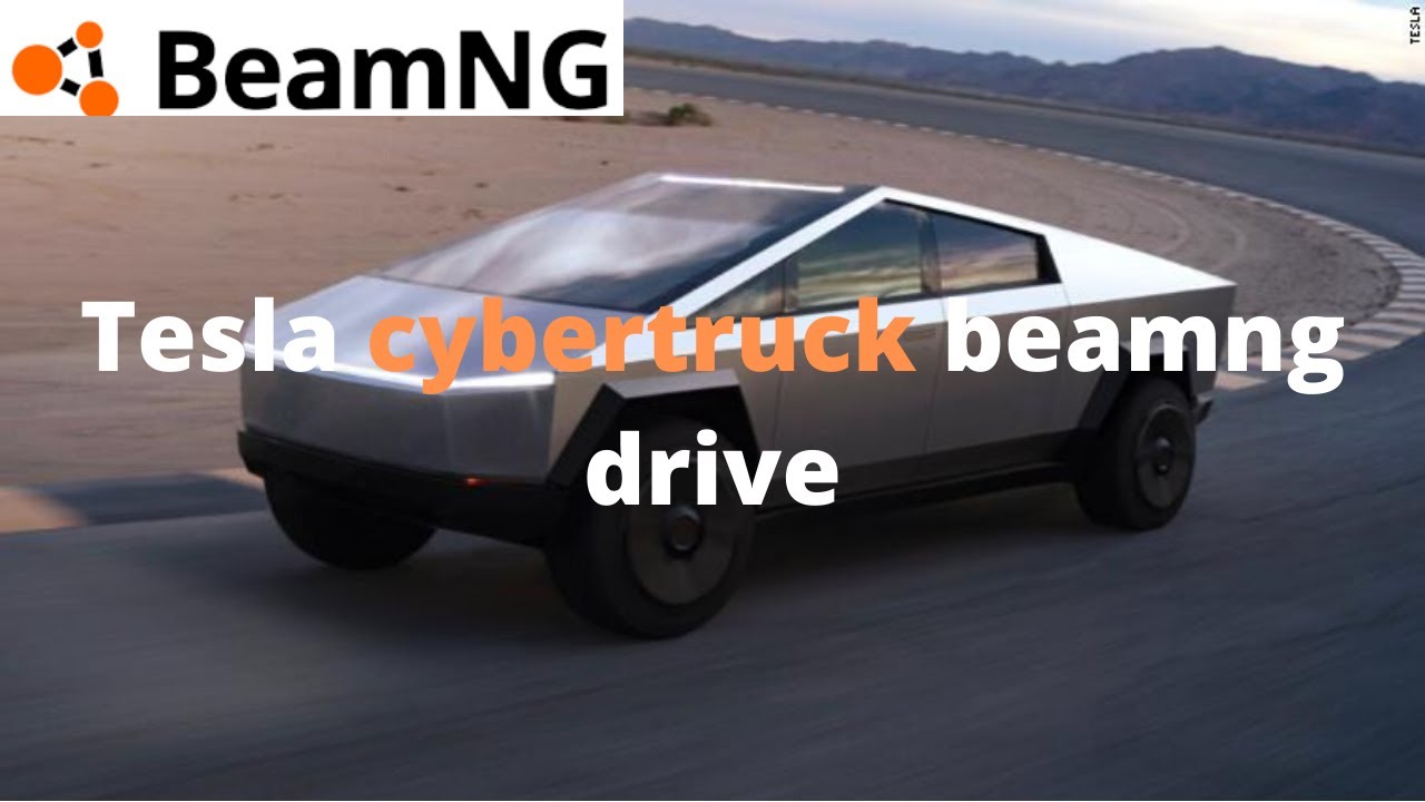 Tesla Cybertruck Beamng Drive mod - YouTube