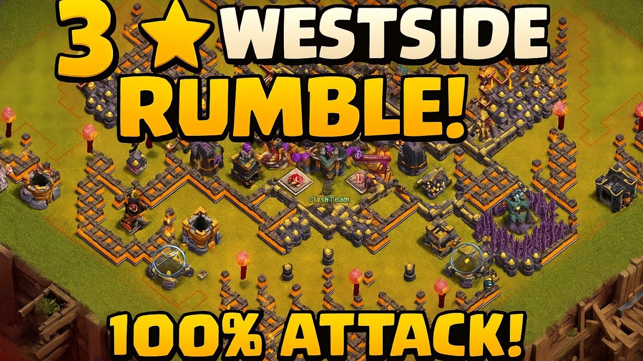 3 STAR WESTSIDE RUMBLE EVENT 💯 ATTACK #3star #westrumble #100attack # ...