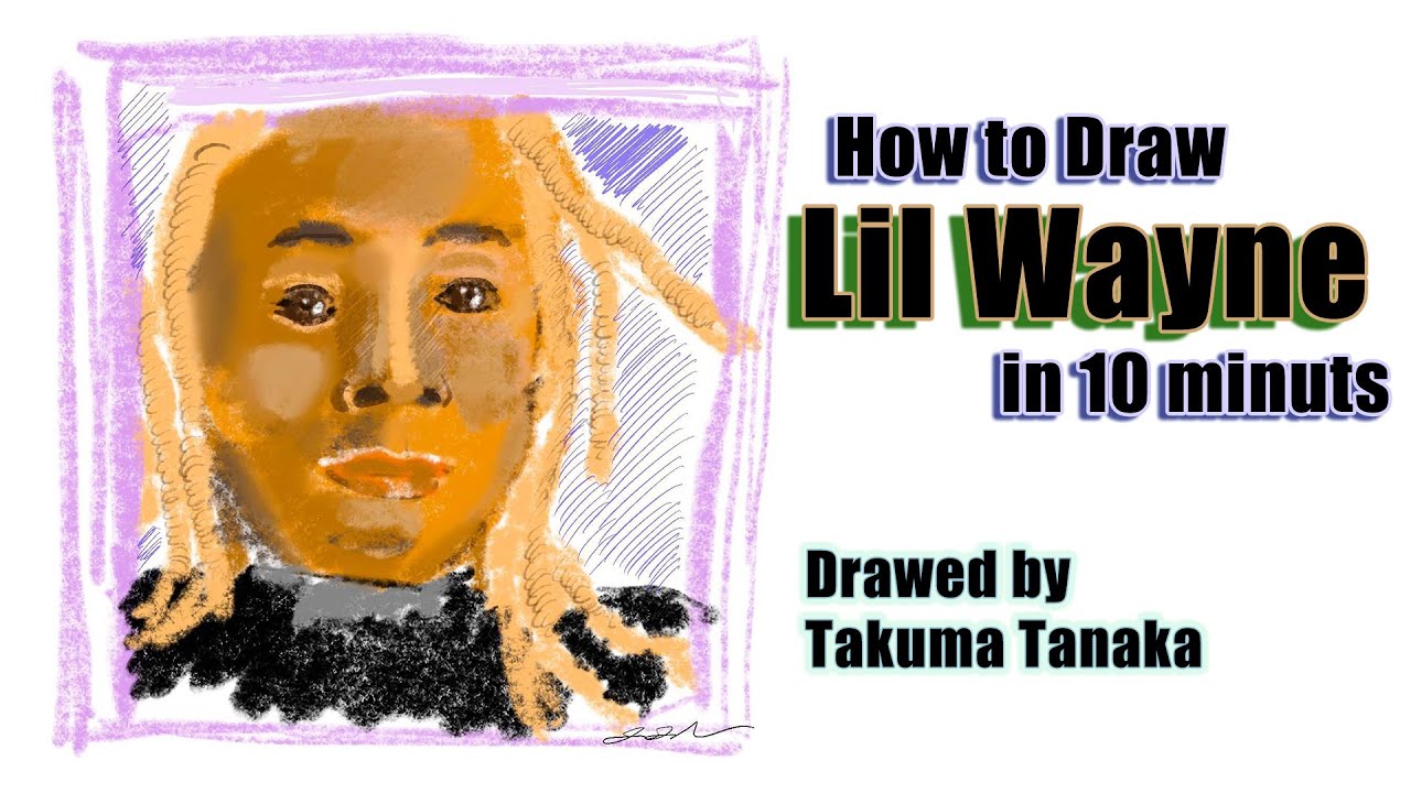 How to Draw Lil Wayne with Procreate - YouTube