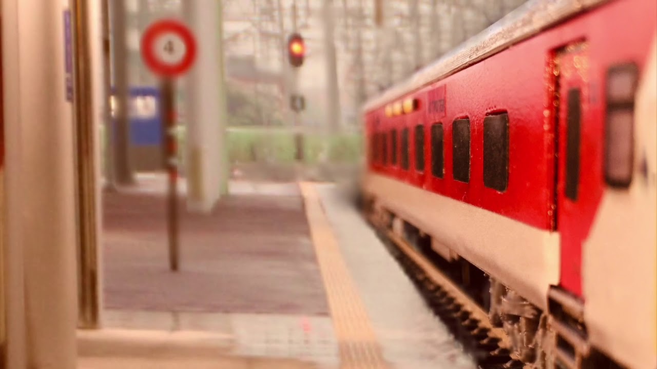 The Pink Engine - 1:100 Scale Indian Railways LHB AC Two Tier Coach HO ...