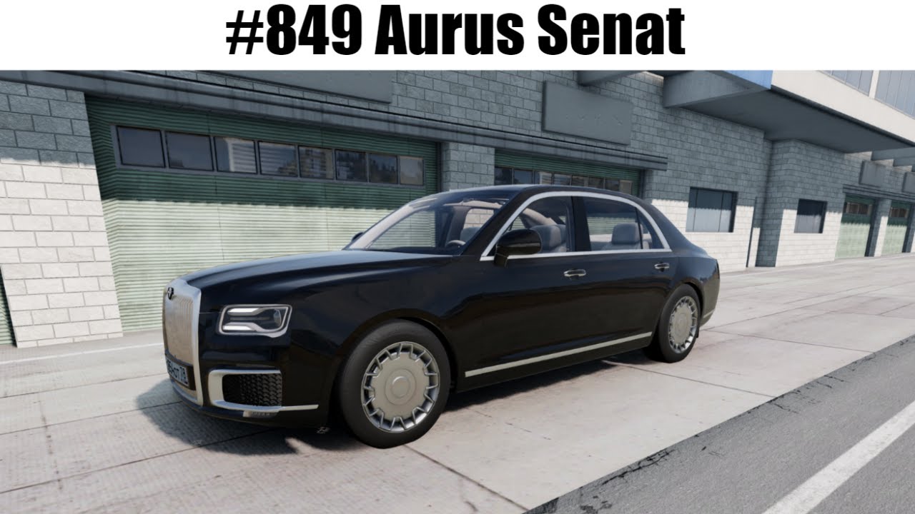 West Coast Trial: Aurus Senat (Beamng Drive) - YouTube