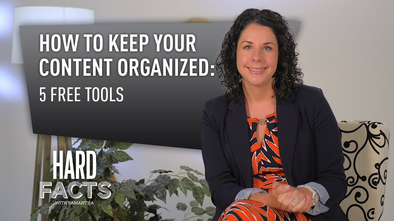 How to Keep Your Content Organized | 5 Free Tools - YouTube