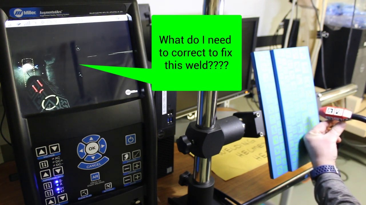 Miller AR Welder Set Up & Project Level 1 - YouTube