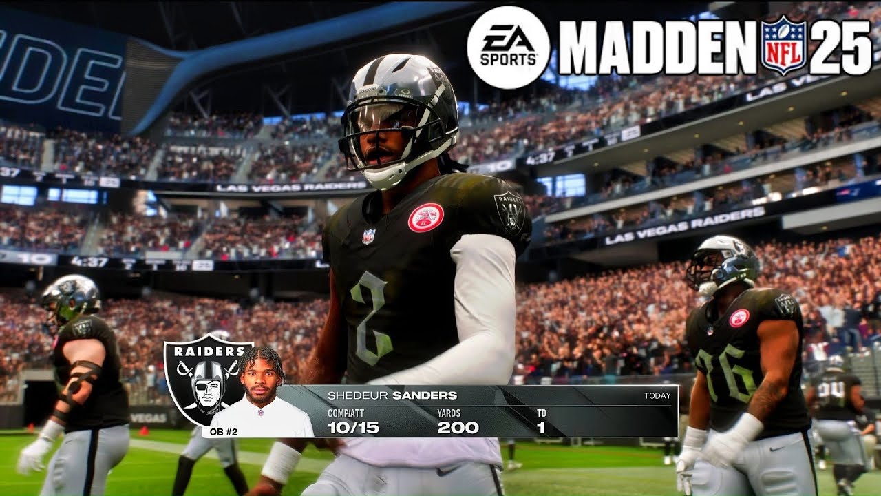 Shedeur Sanders is a PROBLEM in Madden 25 👀 First Look! - YouTube