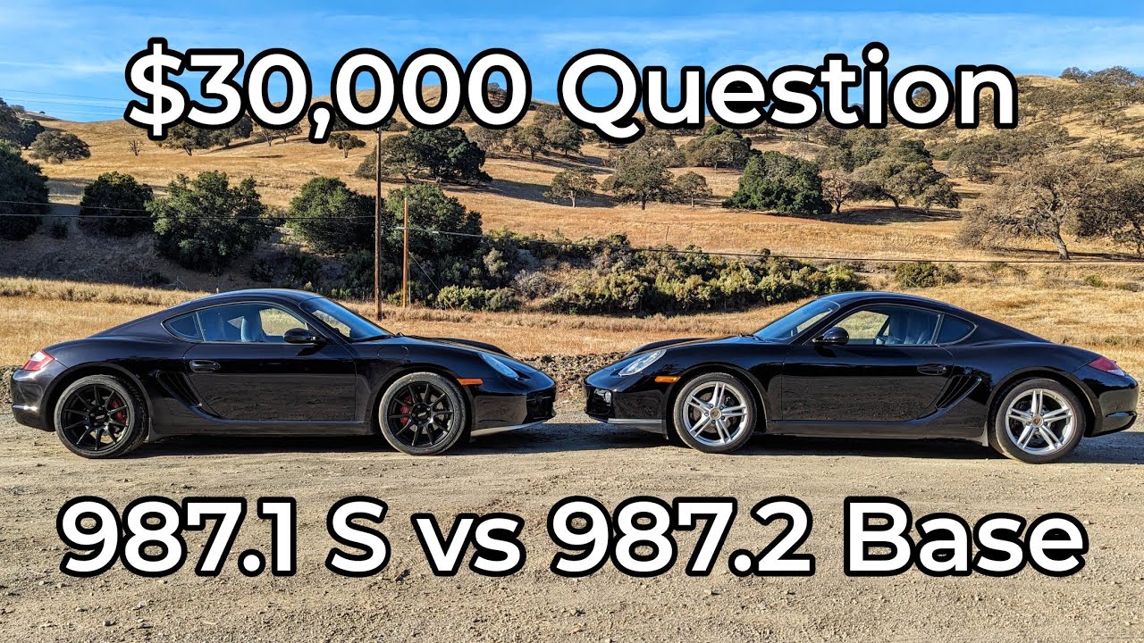 2006 Porsche 987.1 Cayman S vs 2010 Porsche 987.2 Cayman - Head to Head ...