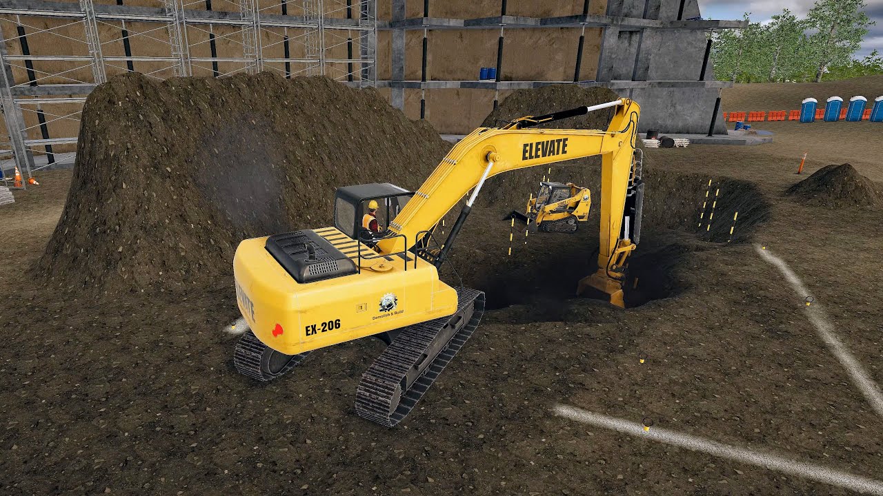 Demolish & Build 3 - Swimming Pool Excavation - 013 - YouTube