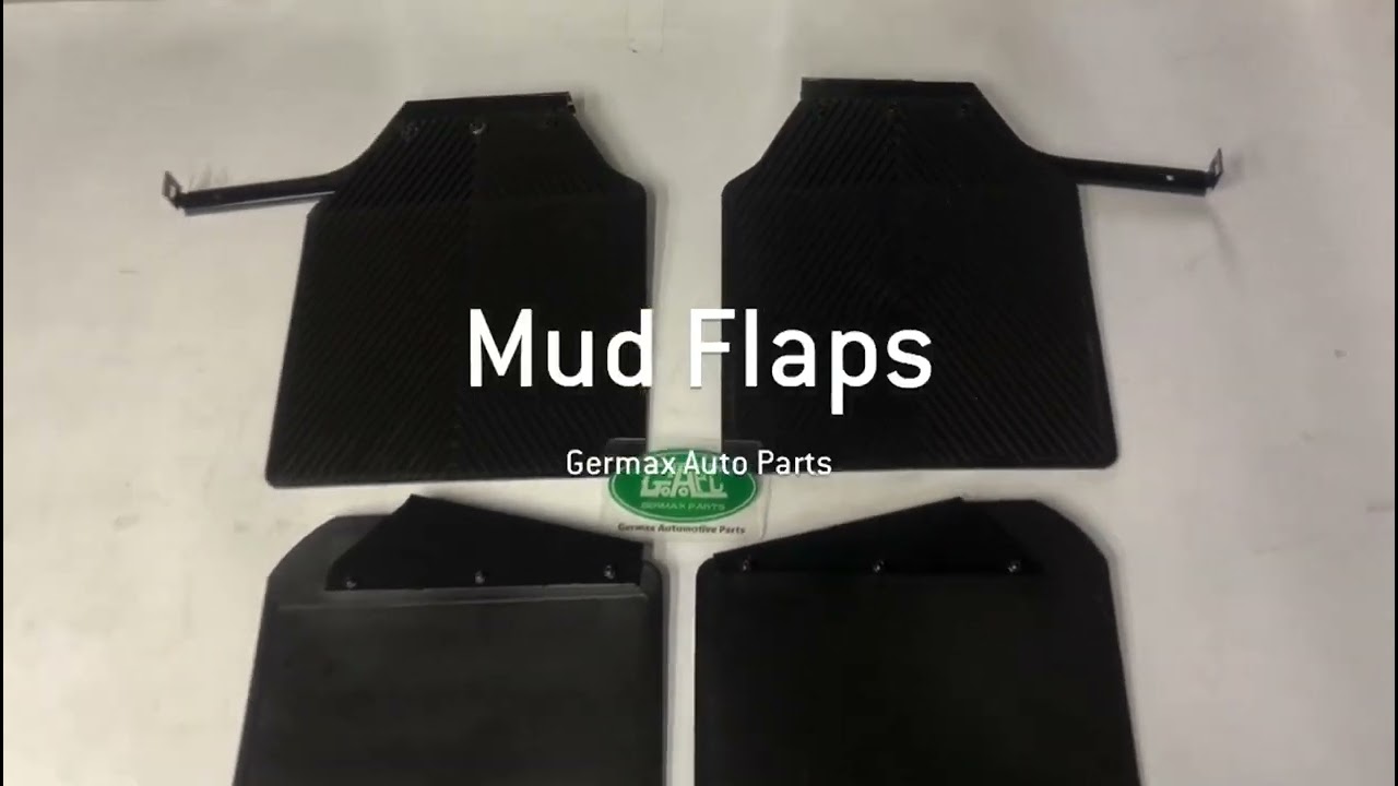 Mudflap Mud Flaps Land Rover Defender 110 #Defender110 GLDF014 - YouTube