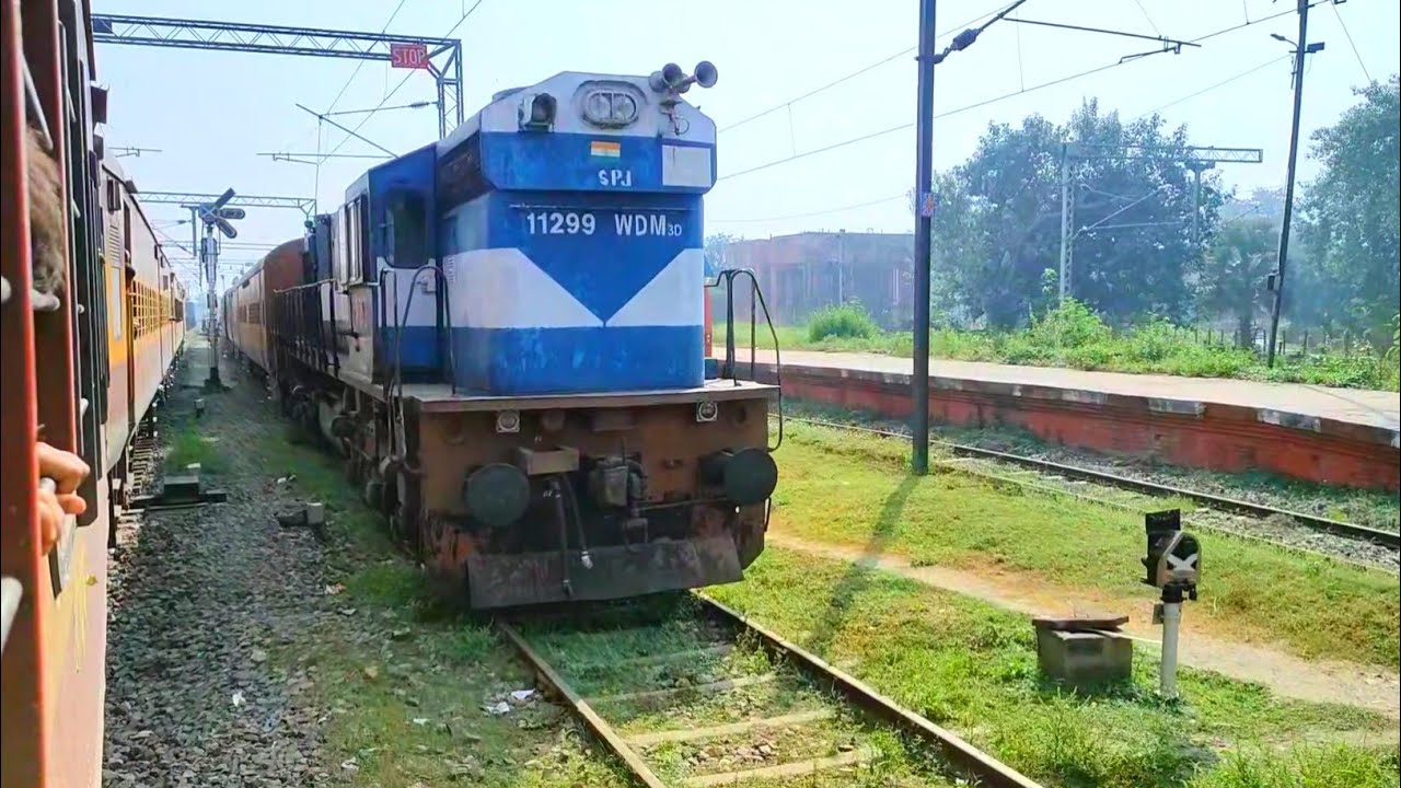 electric locomotive startup - YouTube