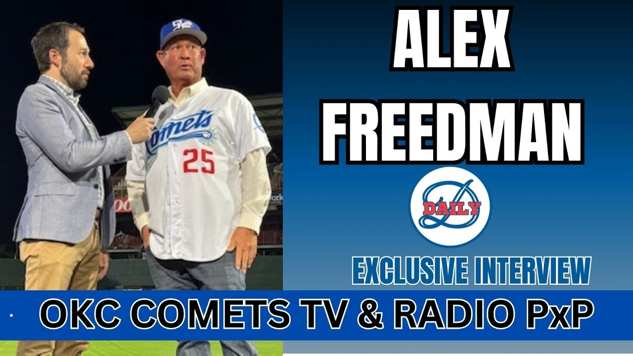 Dodgers Dawgs Live: AAA OKC PxP Alex Freedman Joins - YouTube