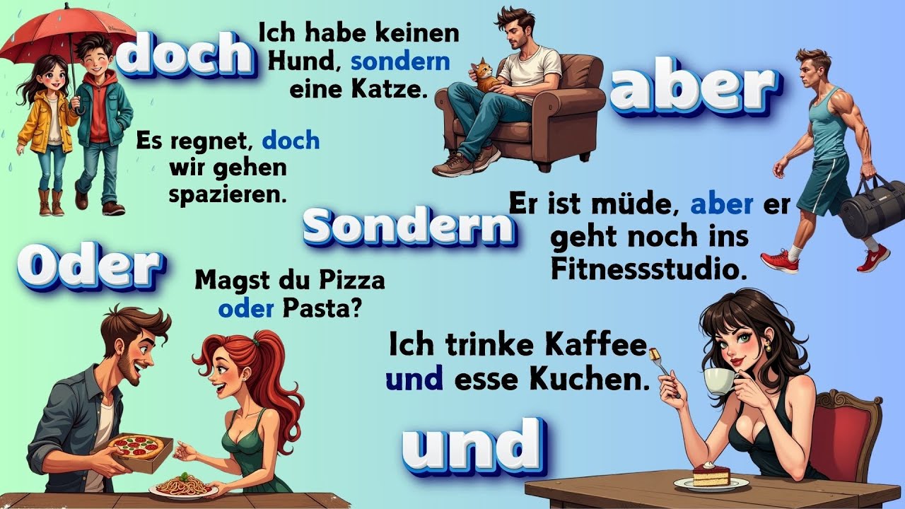 German Grammar Made Easy: Master Coordinating Conjunctions! - YouTube