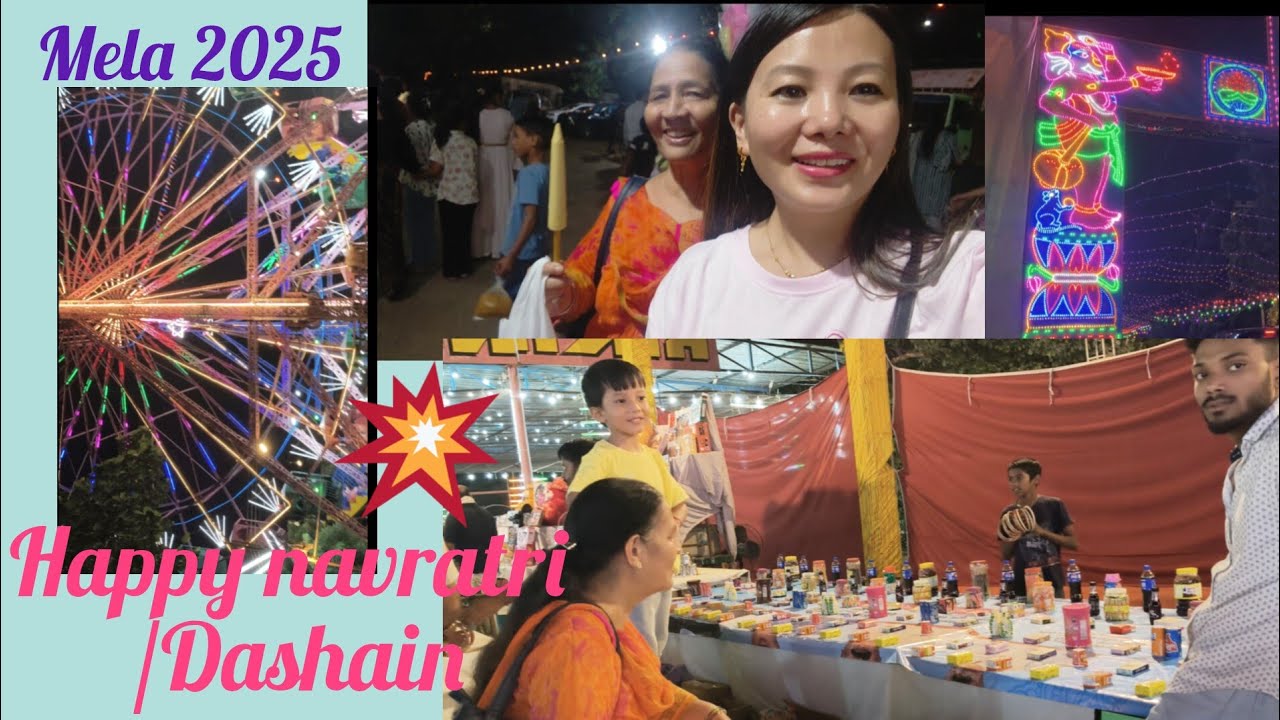 Navratri Mela part 1 /Happy navratri 2025 - YouTube