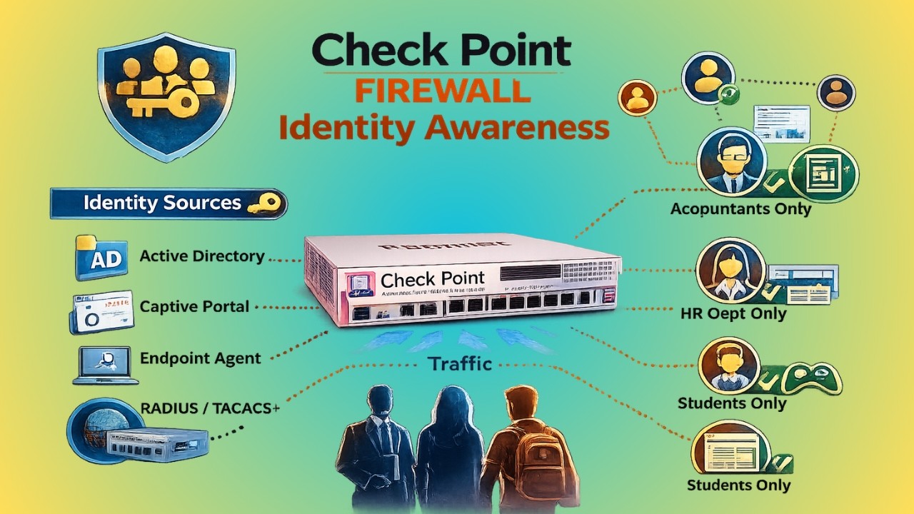 Identity Awareness in Check Point Firewall - YouTube