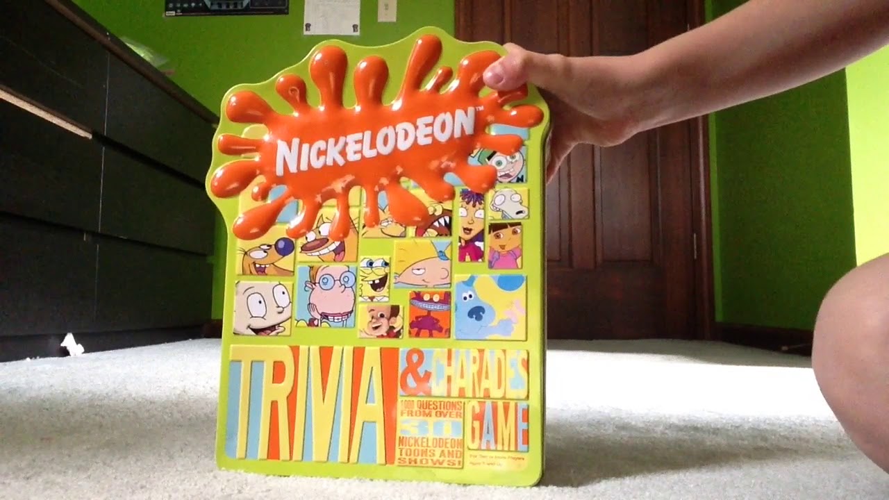 Nickelodeon Trivia and Charades Game Review - YouTube