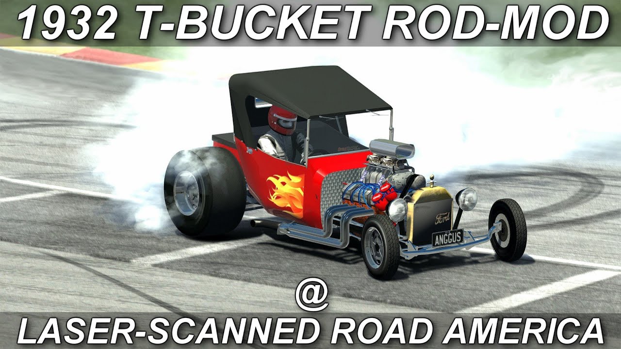 Assetto Corsa - Taking my Ford 1923 T Bucket Hot Rod Mod to Road ...
