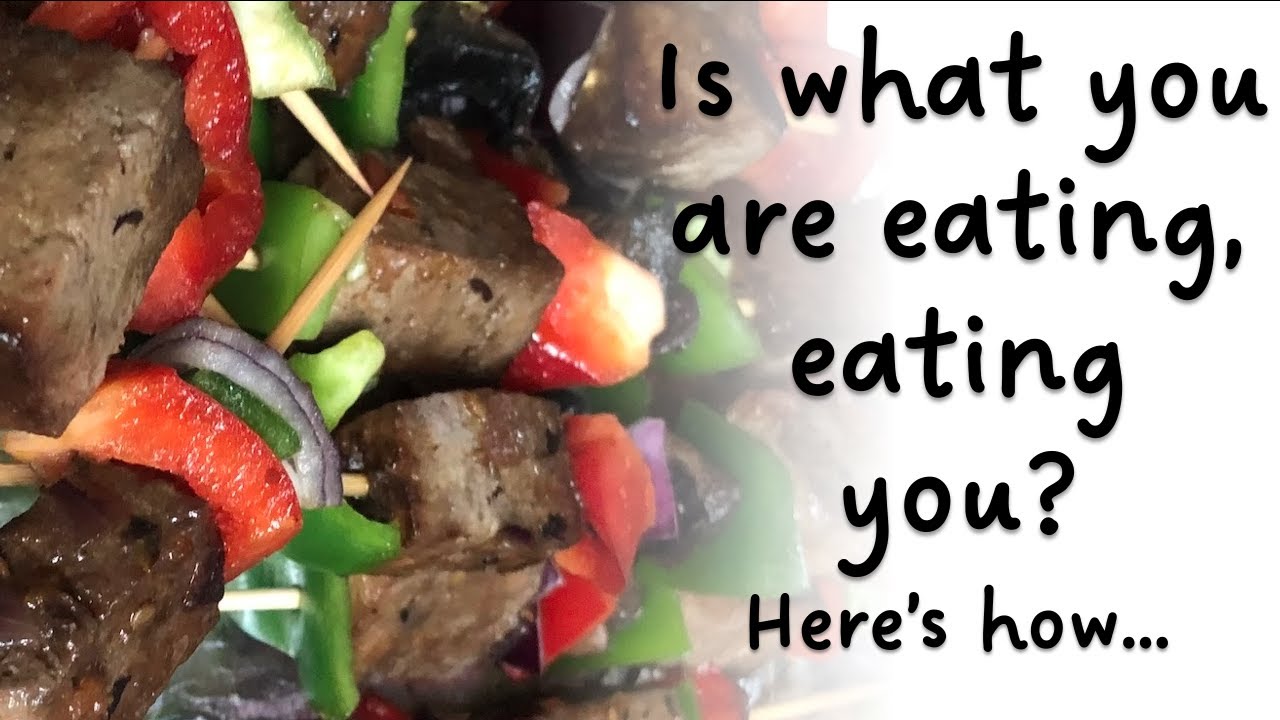 Amazing! Is what you're eating, eating you?? Here's how... Don't miss ...