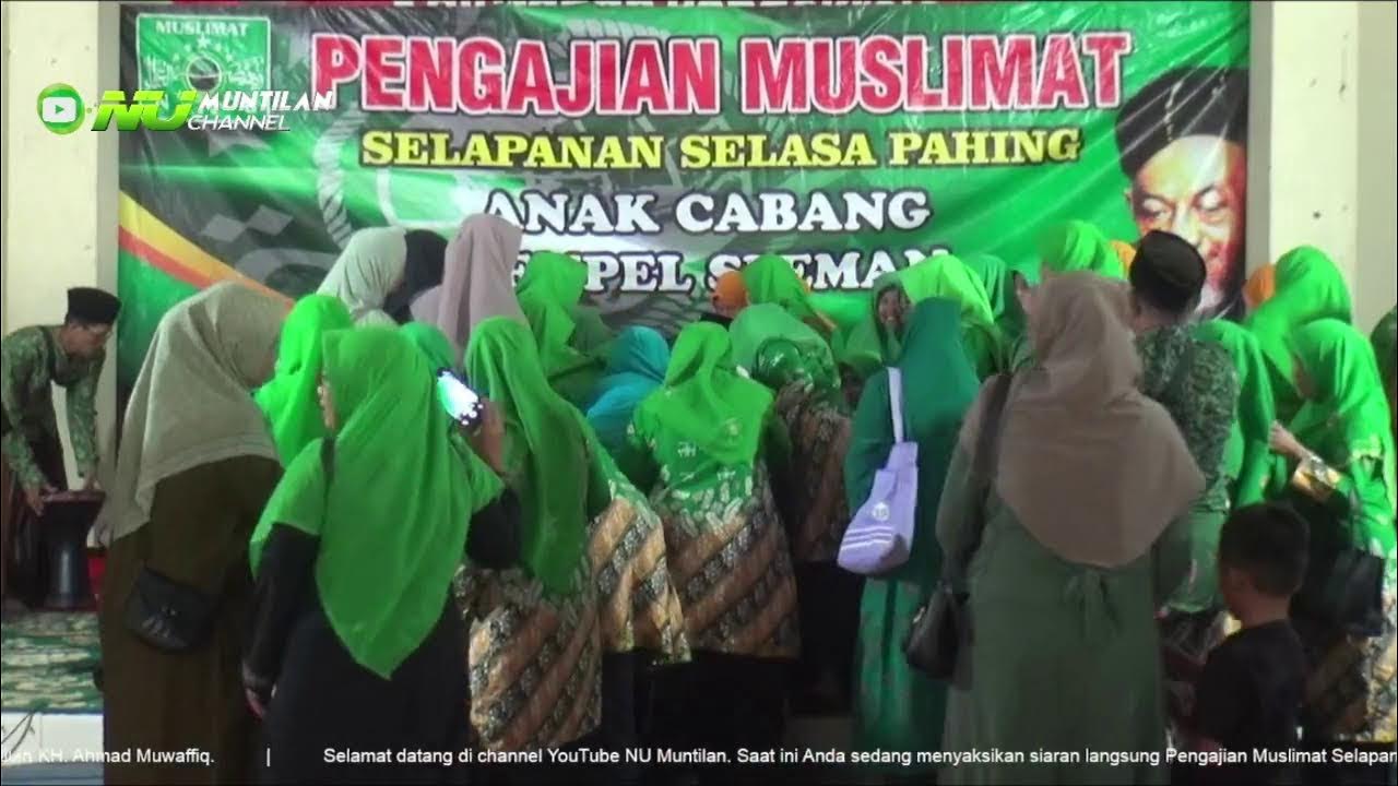 LIVE Pengajian Gus Muwafiq - Selapanan Selasa Pahing Muslimat Anak Cabang Tempel - YouTube