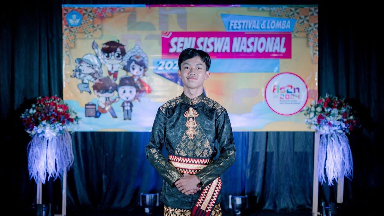 JUARA 1 MENYANYI SOLO PUTRA FLS2N 2024 Kabupaten Lampung Barat_Rachel ...