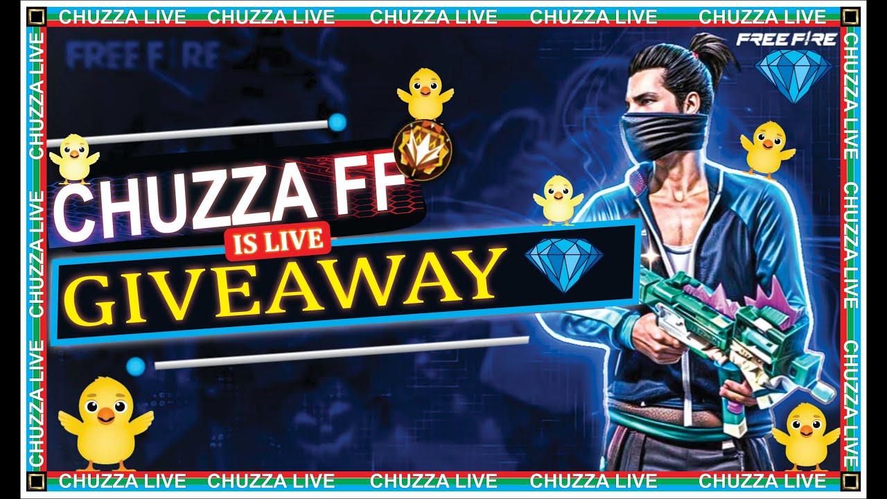 Free Fire Live Stream 🔴 Giveaway Pakistan Server || Chuzza FF YT Pakistan Server - YouTube