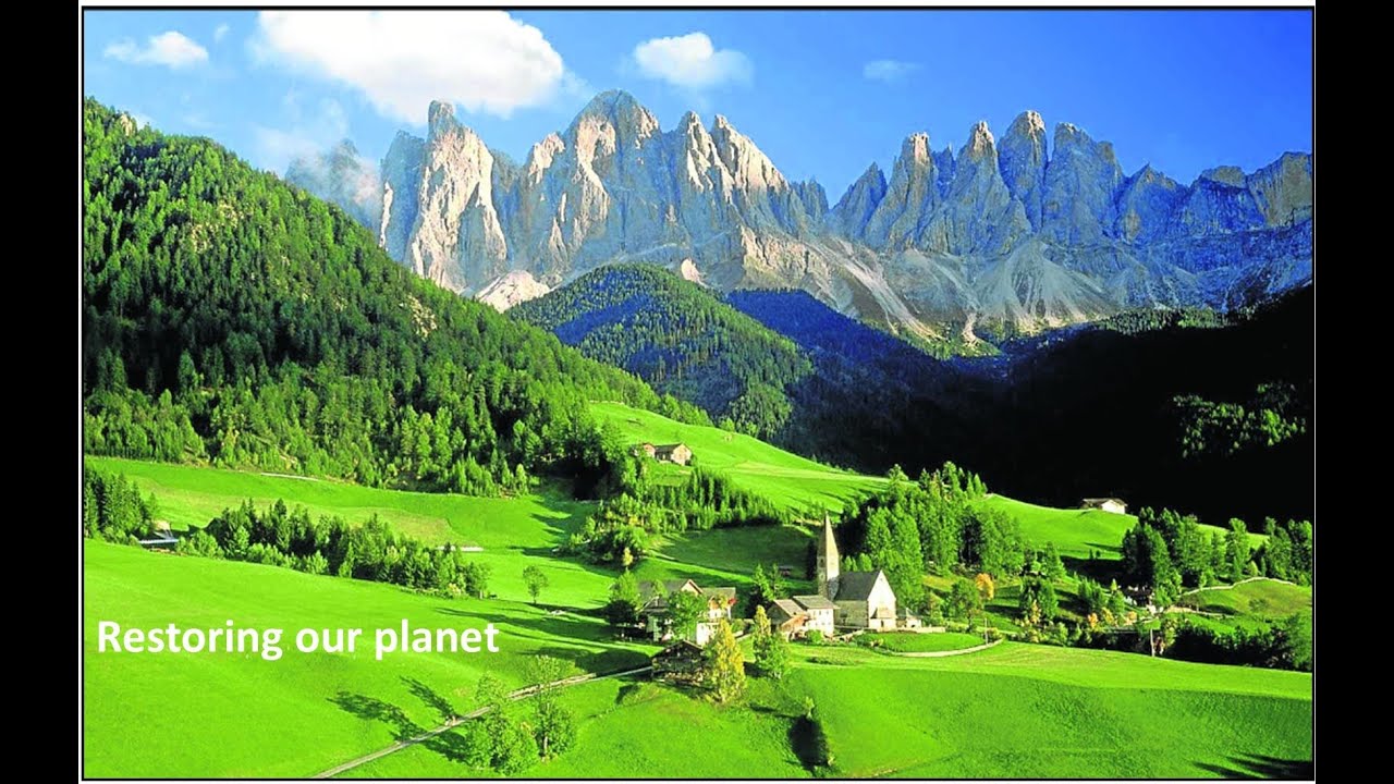 Restoration of the Earth - YouTube