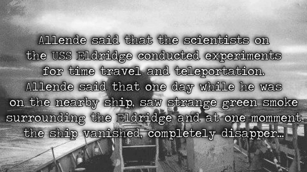 Real Life Mystery: Philadelphia Experiment - YouTube