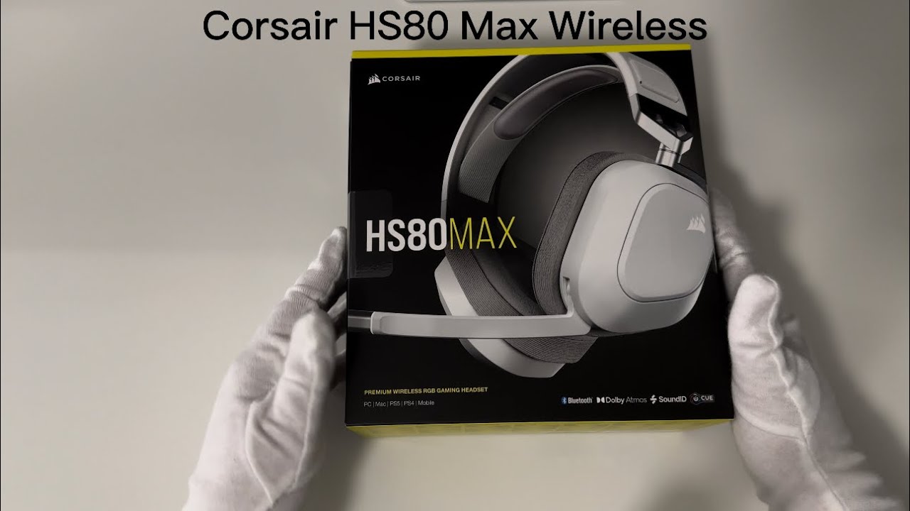 Corsair HS80 Max Wireless | Unboxing - YouTube