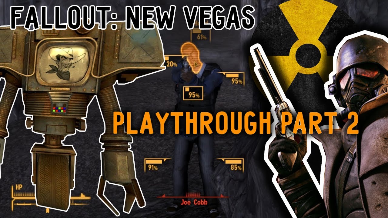 Fallout: New Vegas Playthrough Part 2 (Victor, Joe Cobb, Primm) - YouTube