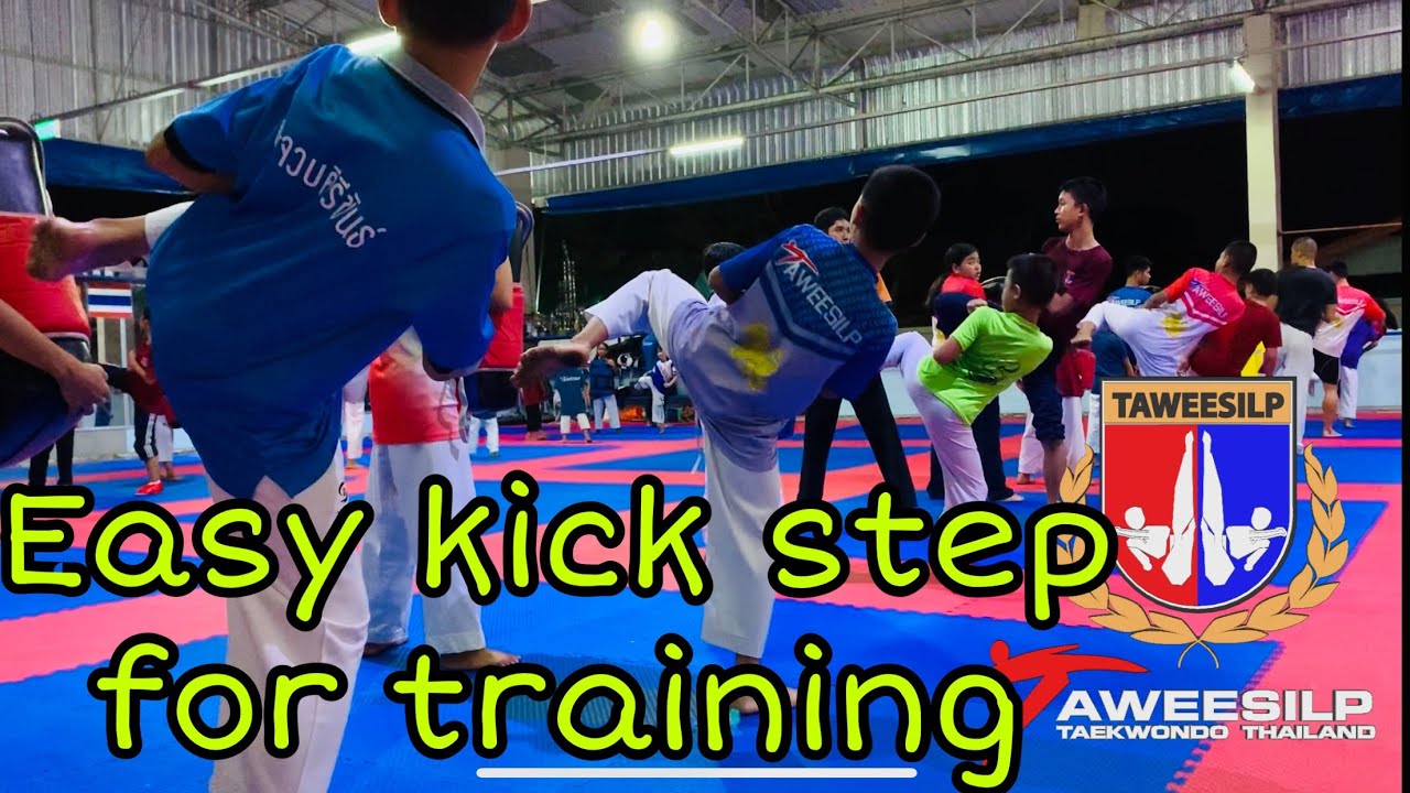 Easy kick step for training Ep.1 #taekwondo - YouTube