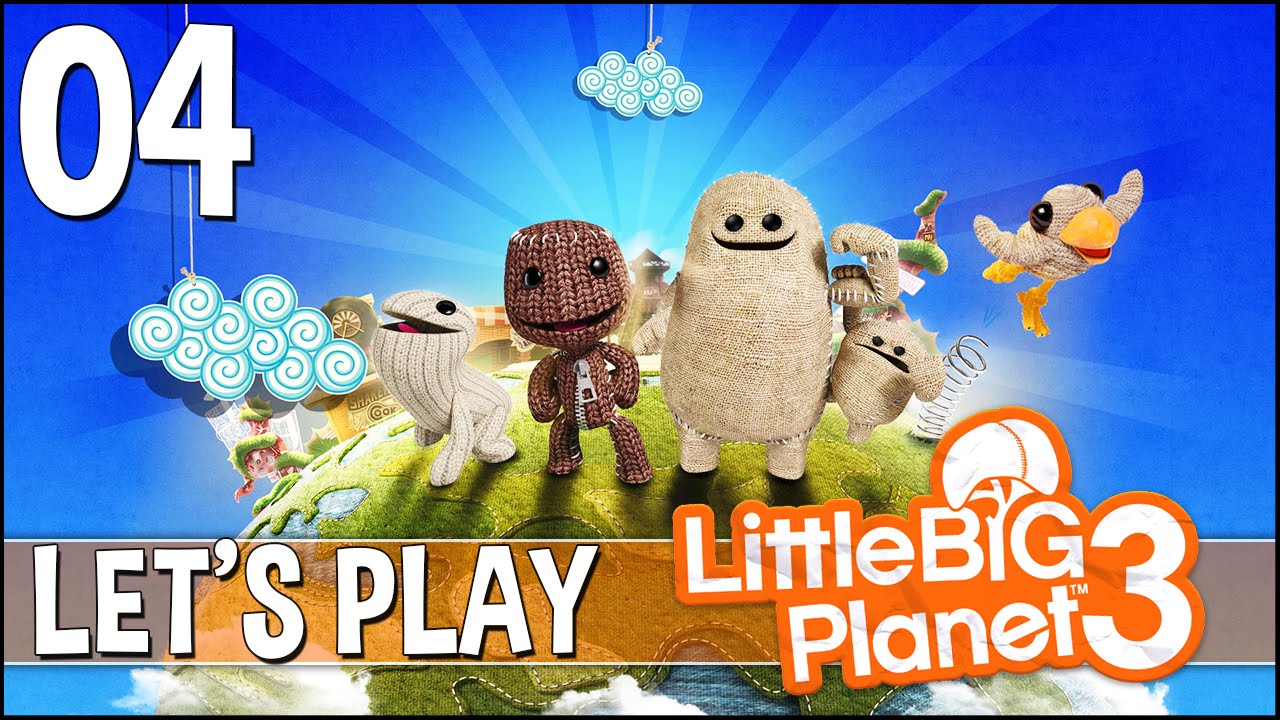 Let's Play Little Big Planet 3 | Milk Shake de l'espace | Episode 4 ...