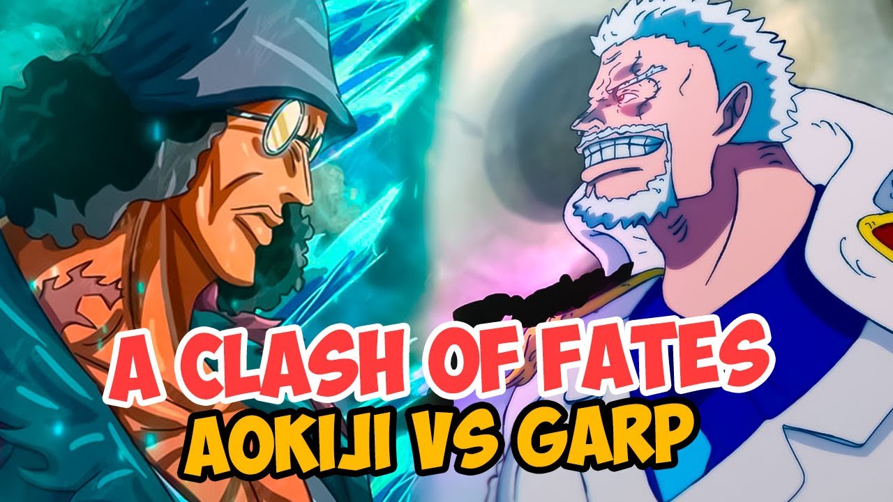 Garp Defeated and Captured by Aokiji – A Clash of Fates! One Piece ...