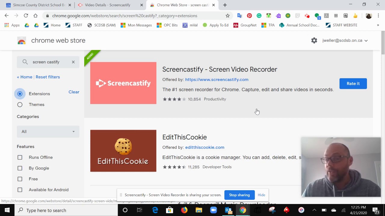 How to get and use ScreenCastify - YouTube