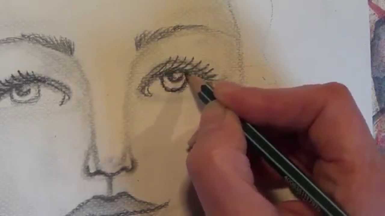 How i draw and shade my girls ! - YouTube