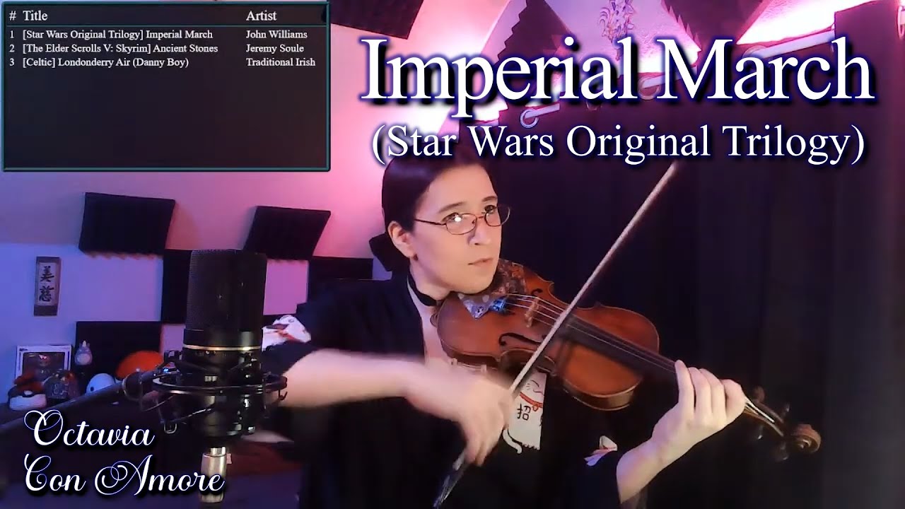 [Solo Violin] Imperial March - Star Wars: Original Trilogy (Recorded ...