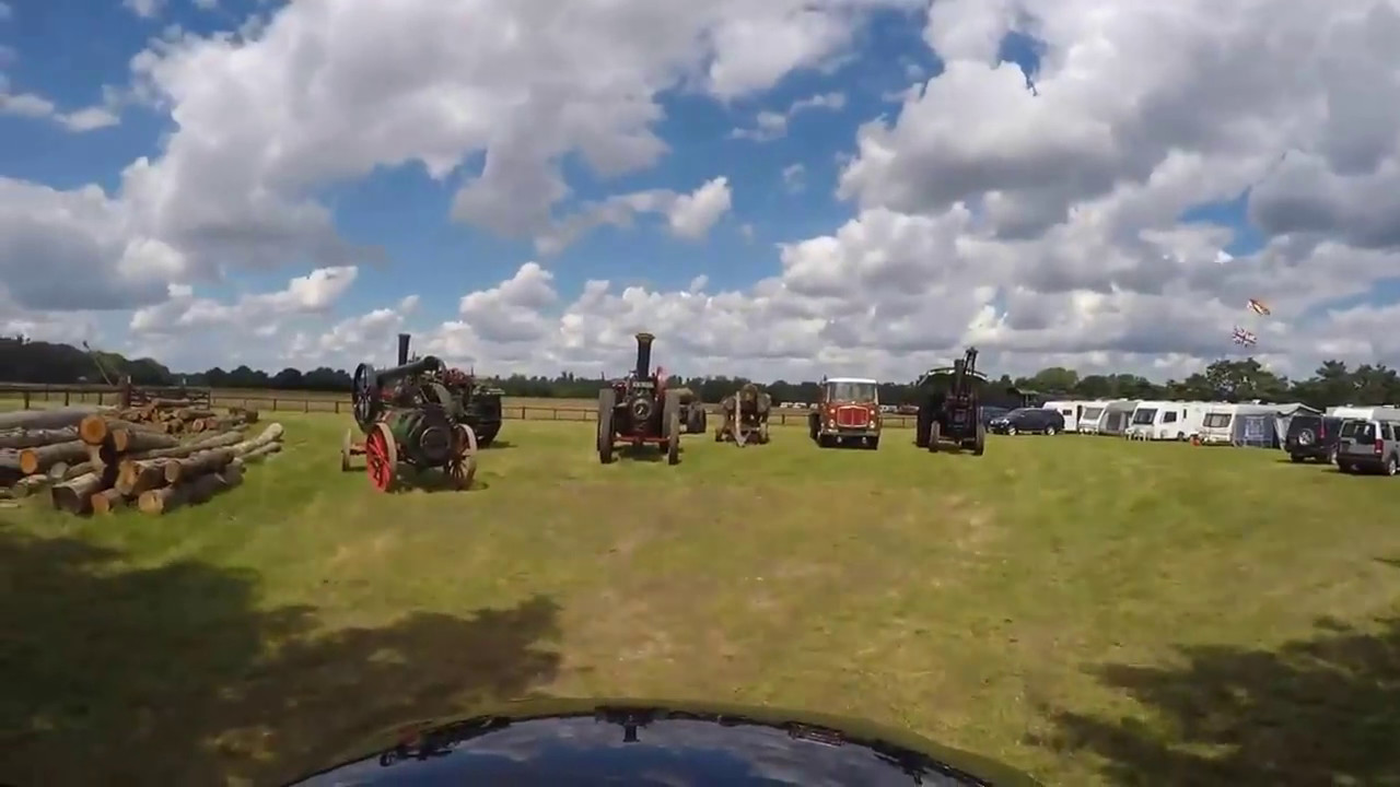 Weeting Steam Engine Rally - Field Setup - YouTube