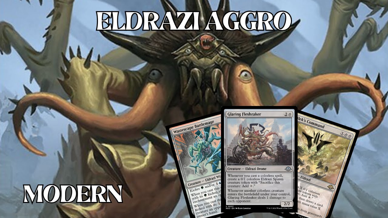 Unleashing ELDRAZI AGGRO in the META! | MODERN | MTGO - YouTube