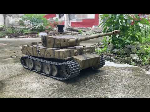 TAMIYA R/C 1/16 scale Tiger I Tank mid production ver. Custom ​⁠(Full Option Kit)