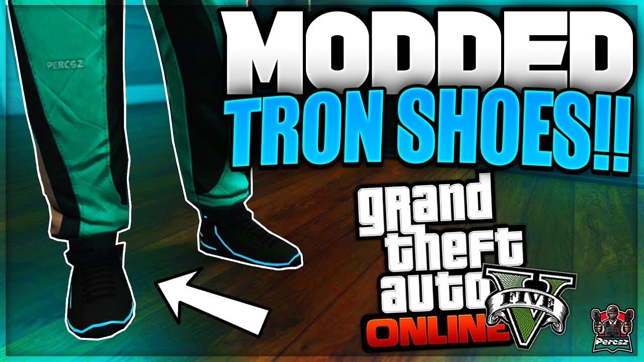 HOW TO GET THE MODDED TRON SHOES IN GTA 5 ONLINE (2020) AFTER PATCH 1. ...