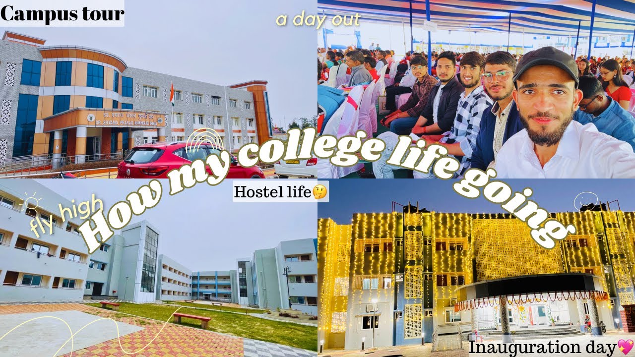 College Inauguration Day🕉️|•College Decor,Minister visit |•How Fun is ...