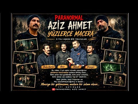 Paranormal olaylar 3 yılı aşkın bir yolculuk 