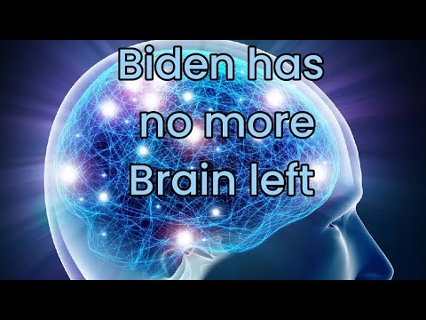 Biden has no more brain left - YouTube